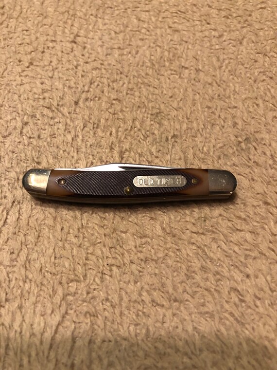 Vintage Schrade Old Timer Model 104OT Two Blade Pocket Knife | Etsy