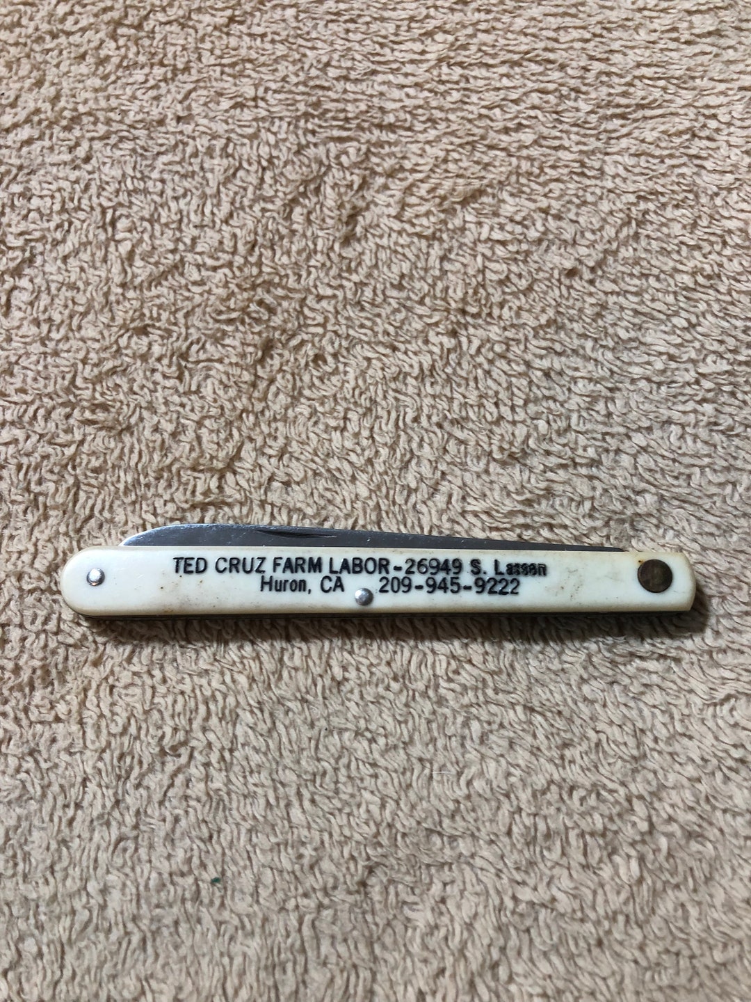 Vintage Colonial Melon Tester Advertising Knife - Etsy