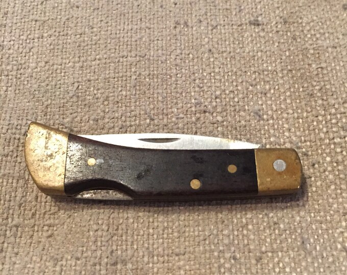 Vintage Frontier Lockback Pocket Knife - Etsy