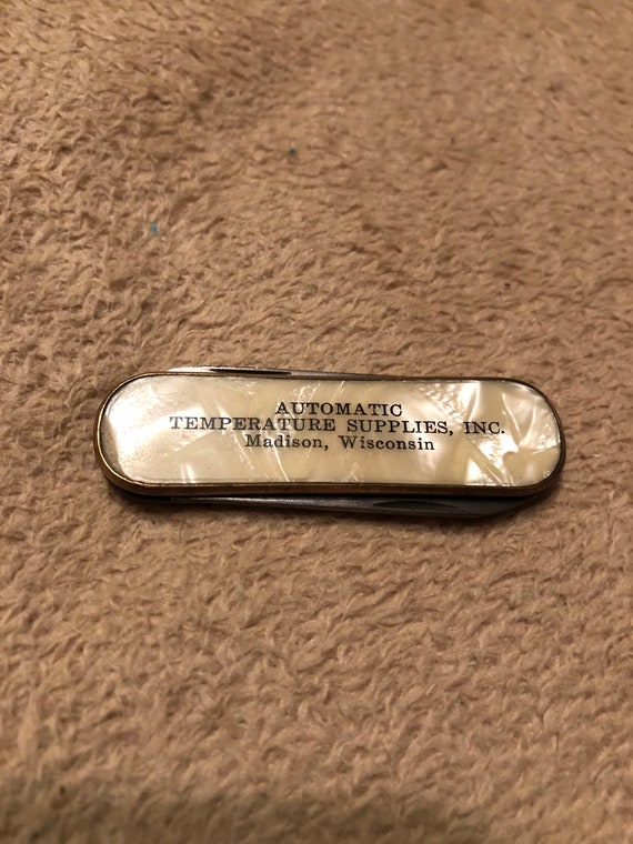 Vintage Ambassador Advertising Knife | Etsy