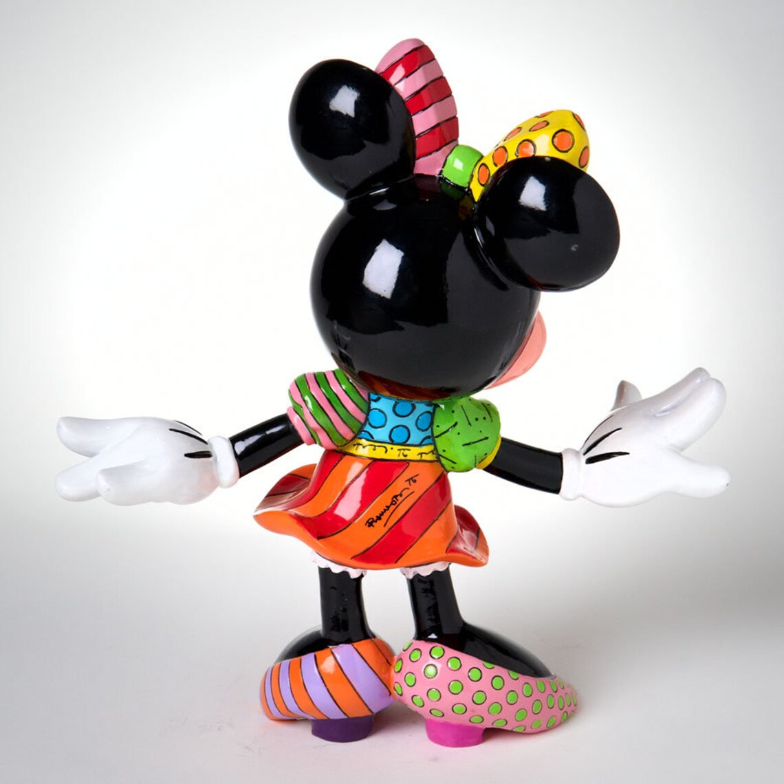 Romero Britto Minnie Mouse Figurine 8 In. NEW - Etsy