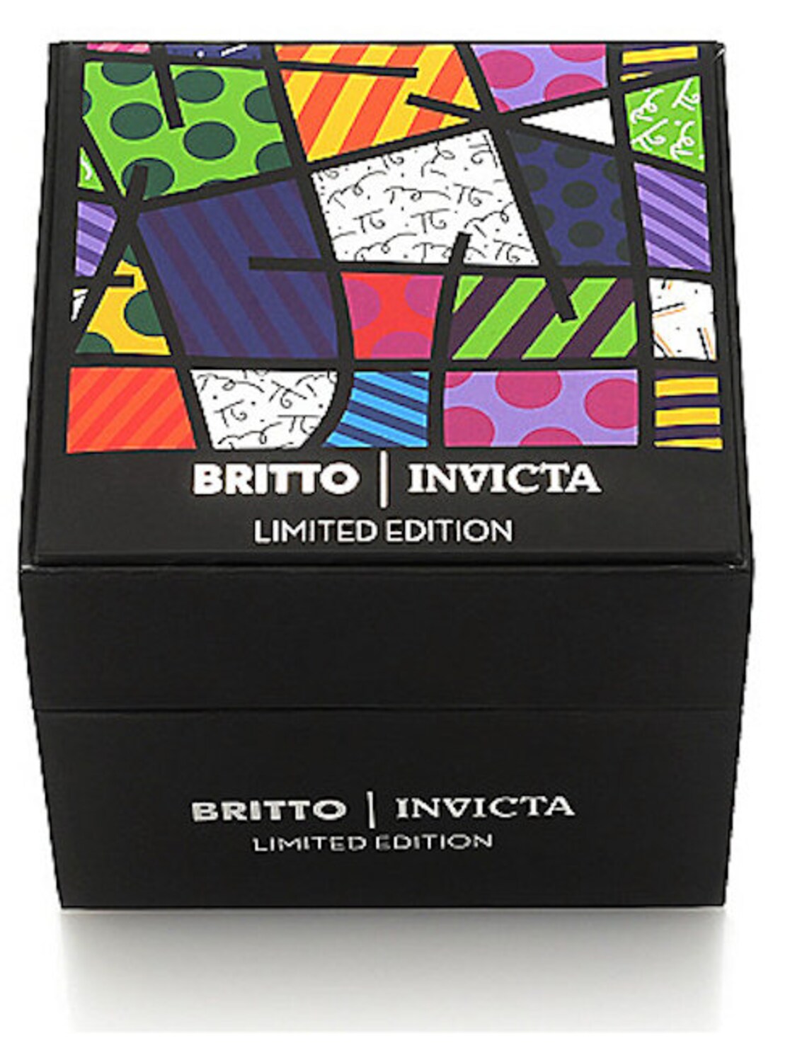 Invicta Mens 50mm Britto Limited Edition Quartz Stainless - Etsy