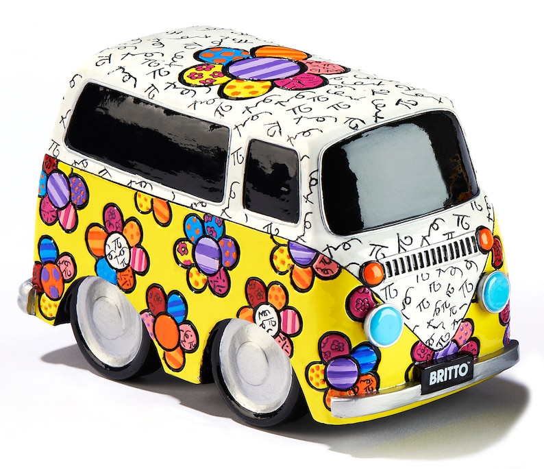 Britto Volkswagen Wagon Van Figurine NEW - Etsy