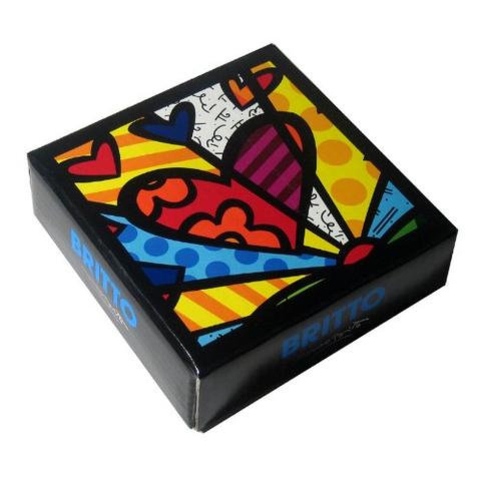 Romero Britto Coasters Set: Martini Design 6/set NEW - Etsy