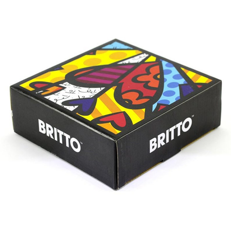 Romero Britto Angel Figurine Table Decor 2 Dimensional - Etsy