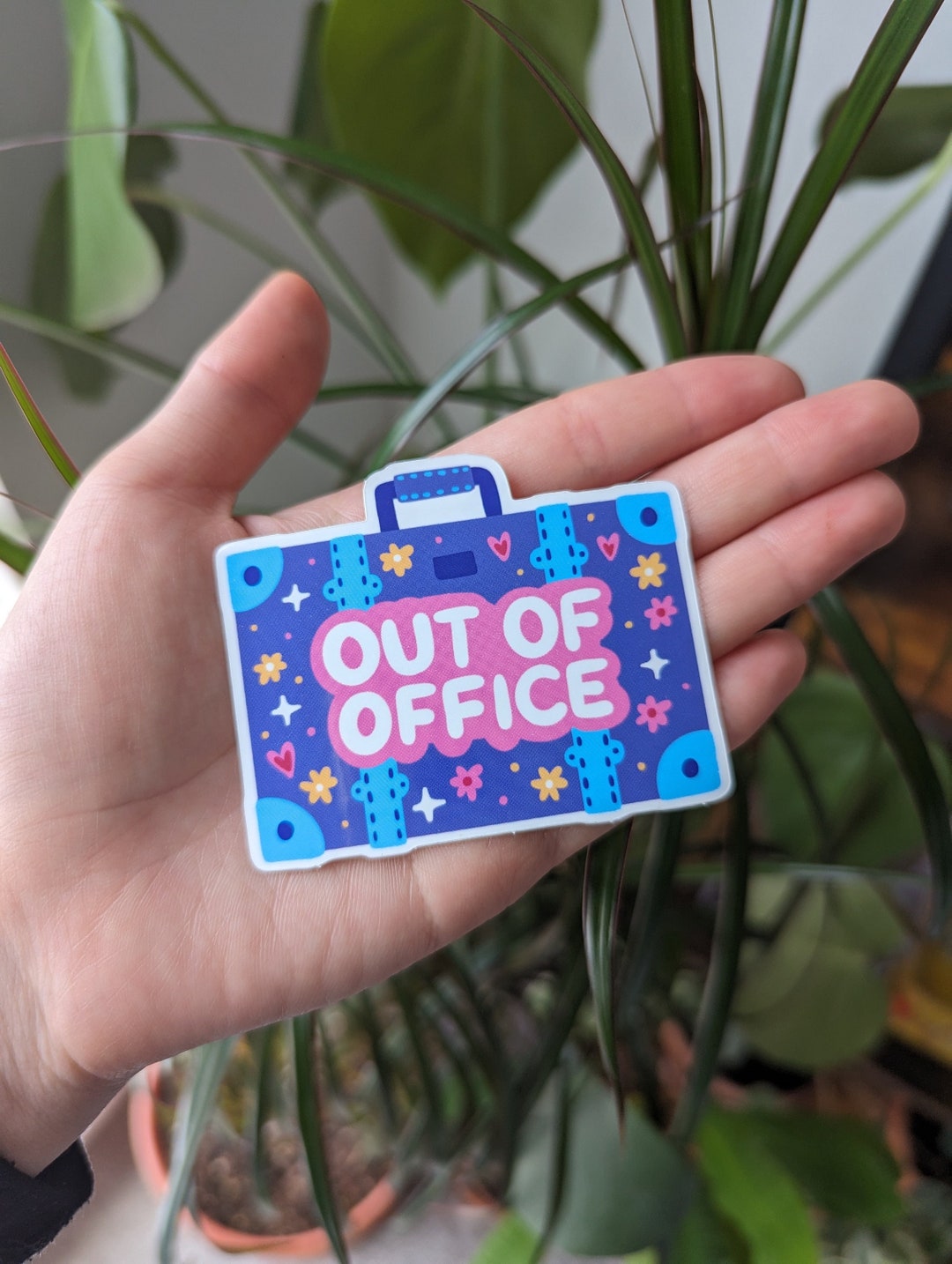 Out of Office Sticker - Etsy