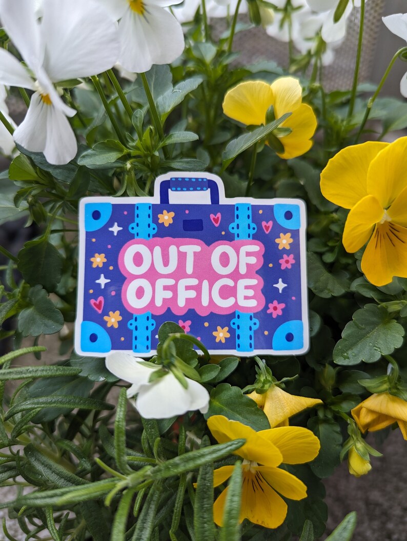 Out of Office - Sticker - Etsy