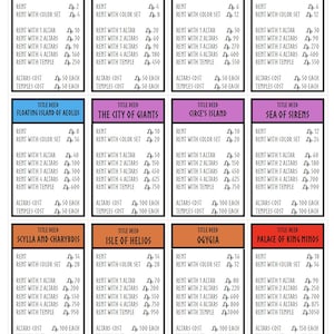 Olympusopoly: Hero Edition greek Mythology Monopoly Layover Full Size ...