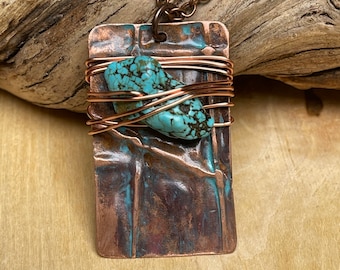 Turquoise and Copper - Etsy