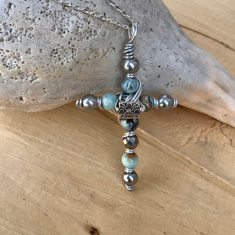 Silver Cross - Etsy