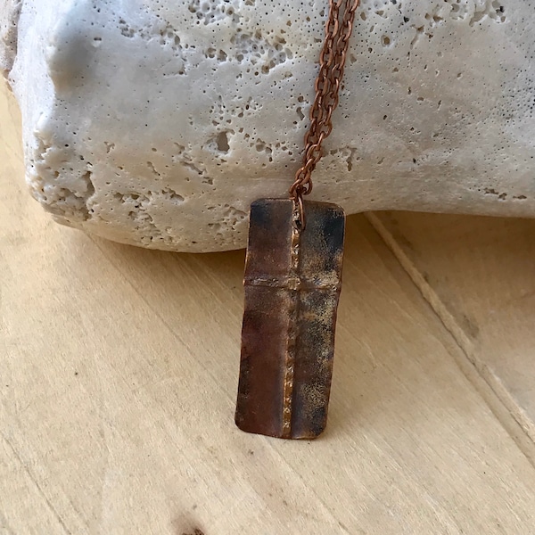 Copper Cross - Etsy