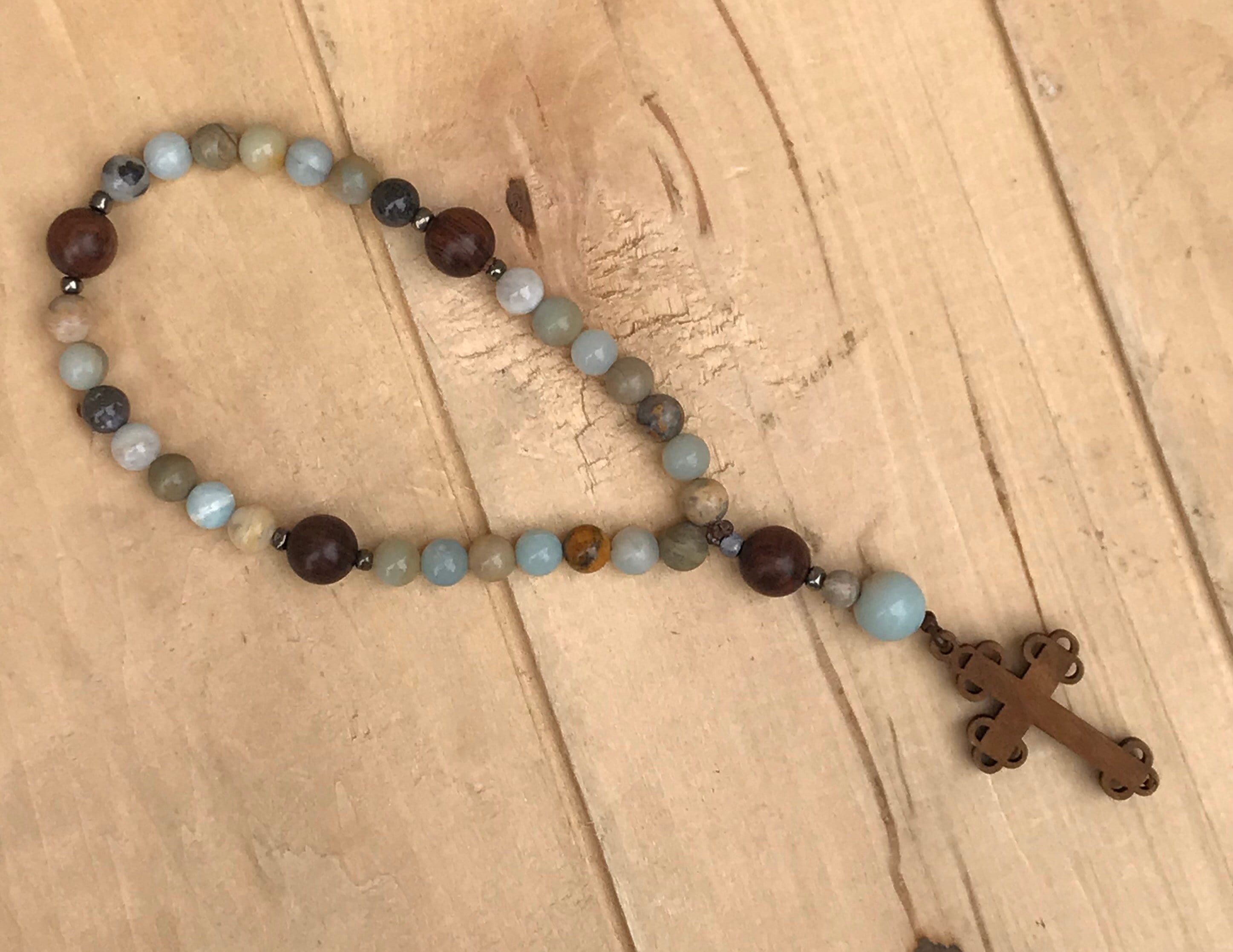 Christian Prayer Beads/religious Gift Prayer Beads Spiritual - Etsy