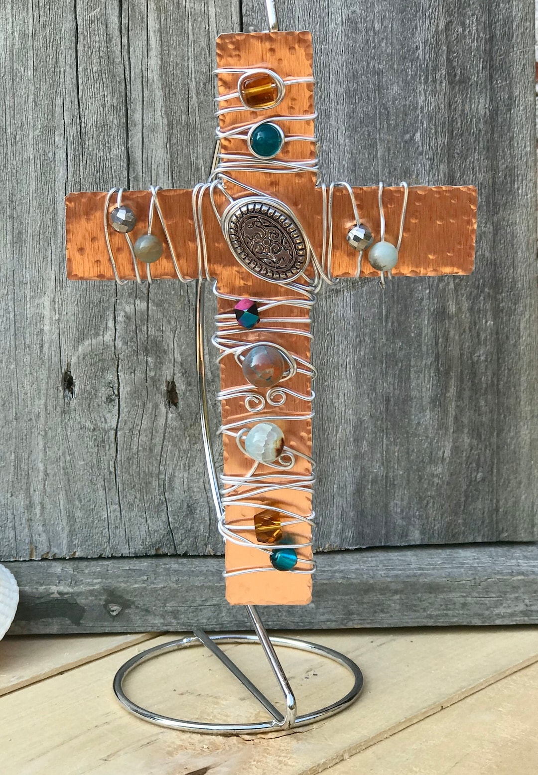 Decorative Hanging Crosses/beaded Crosses/religious Gifts/sympathy Gift ...