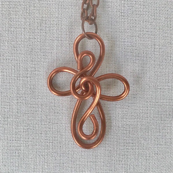 Copper Cross - Etsy