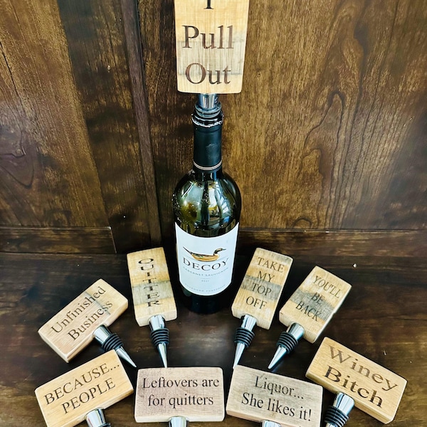 Funny Wine Stoppers - Etsy