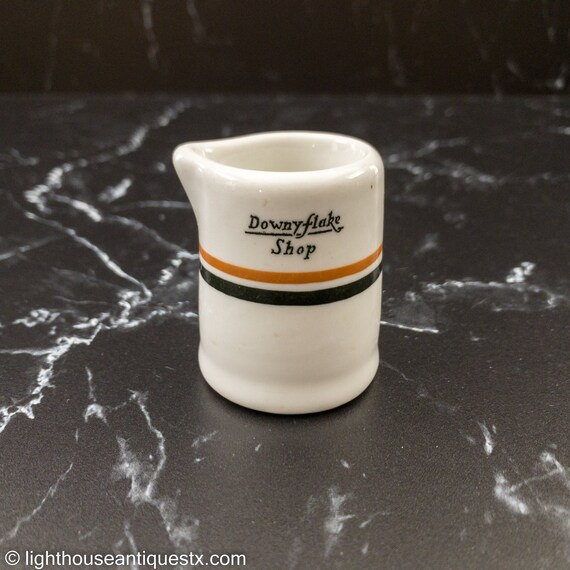 Vintage 1950s Downyflake Donut Shop Small Individual 1.5 Oz - Etsy