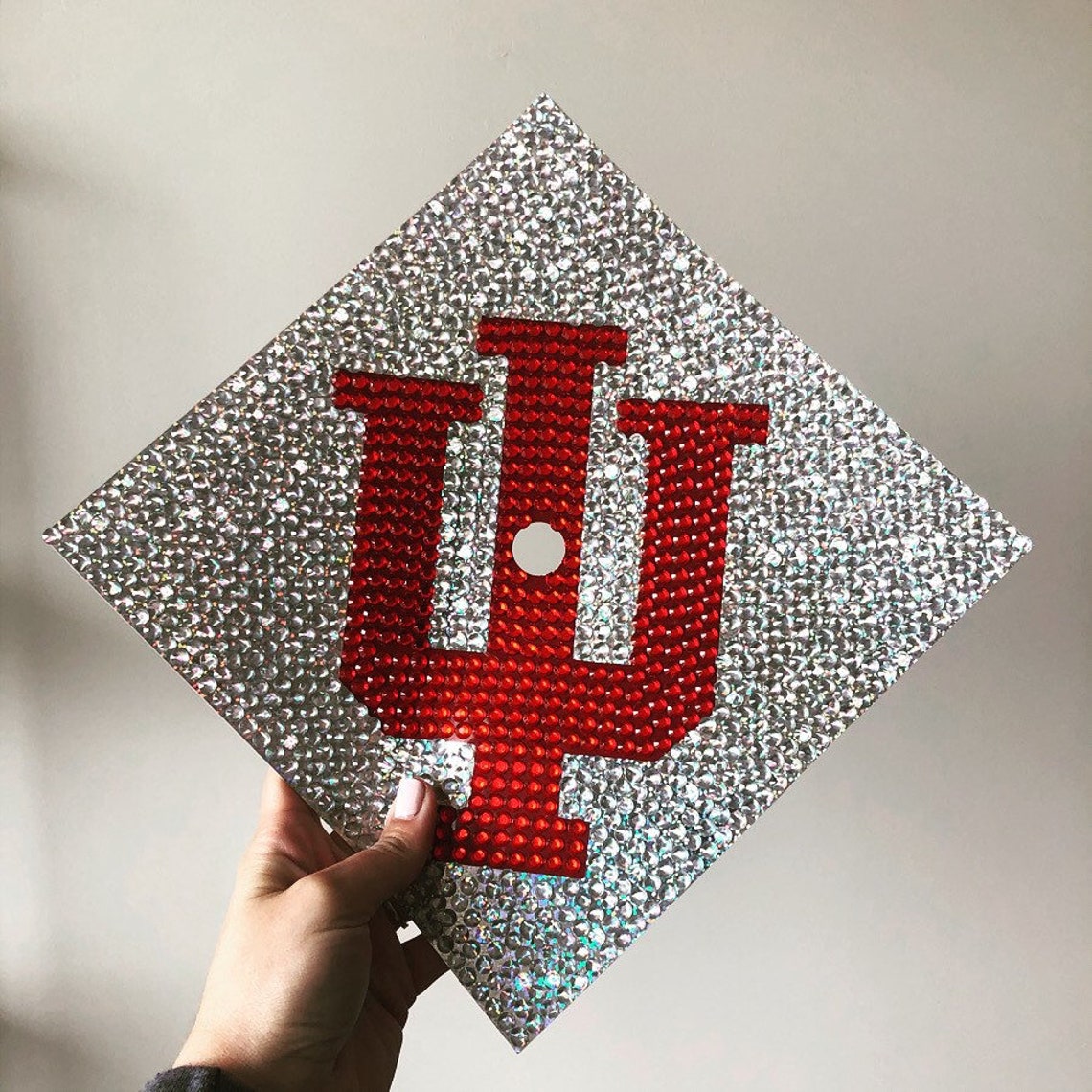 Rhinestone Graduation Cap - Etsy