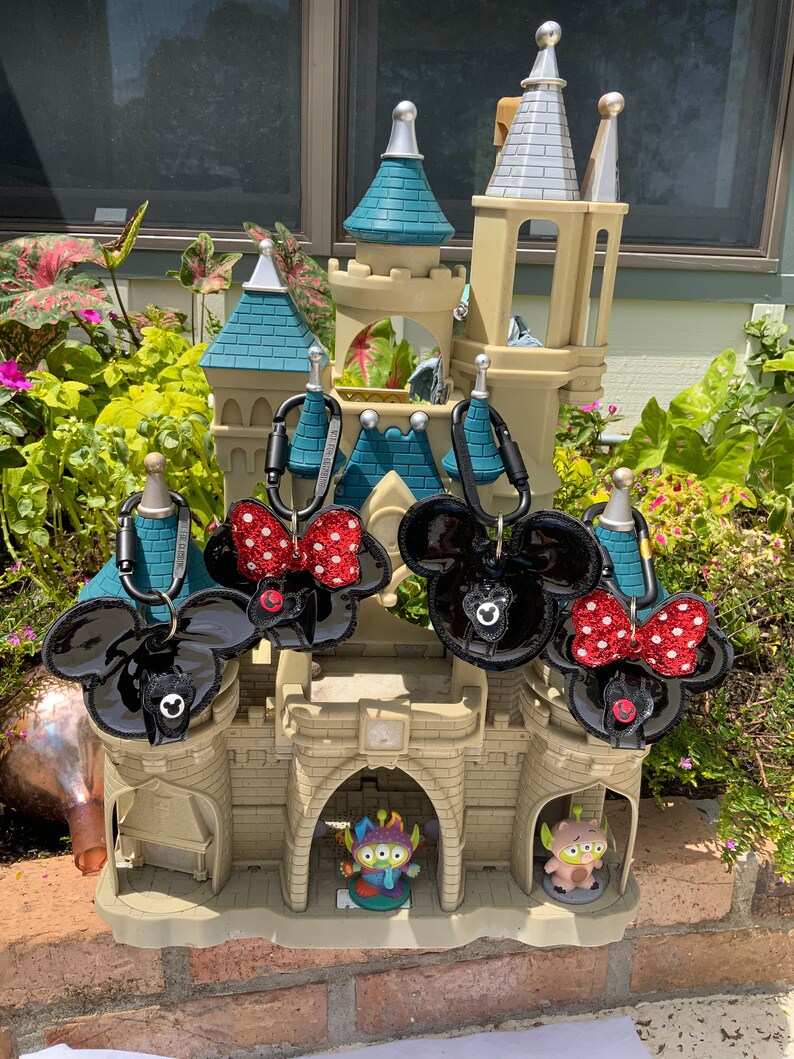 Classic Mickey and Minnie Ears Carrier, Disney Ears Holders, Minnie ...