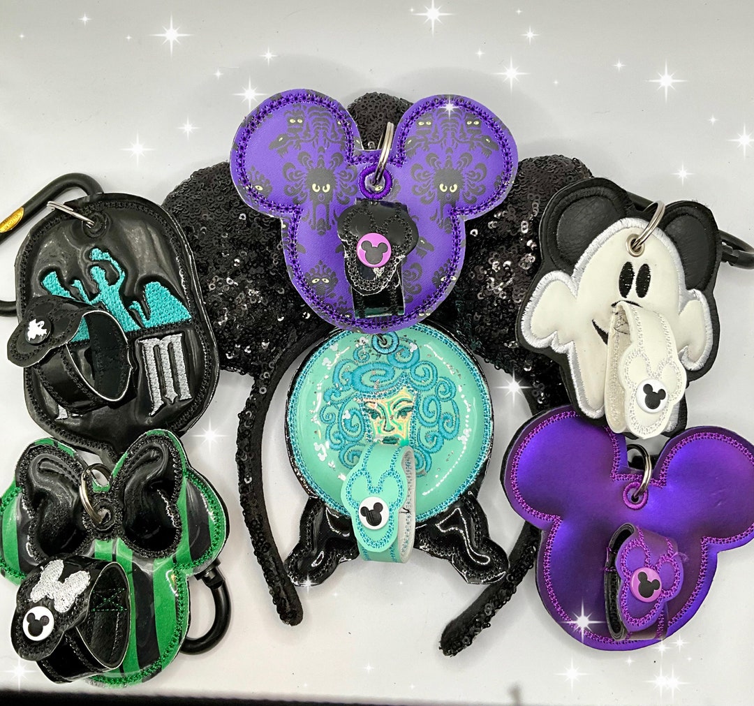 Haunted Mansion Ears Keeper, Madame Leota Ears Holders, Glow in the ...