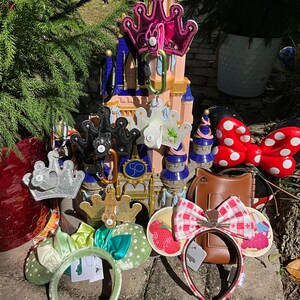 Prince Crowns, Crown Ears Holders, Villain Crown, Princess Race Ears ...