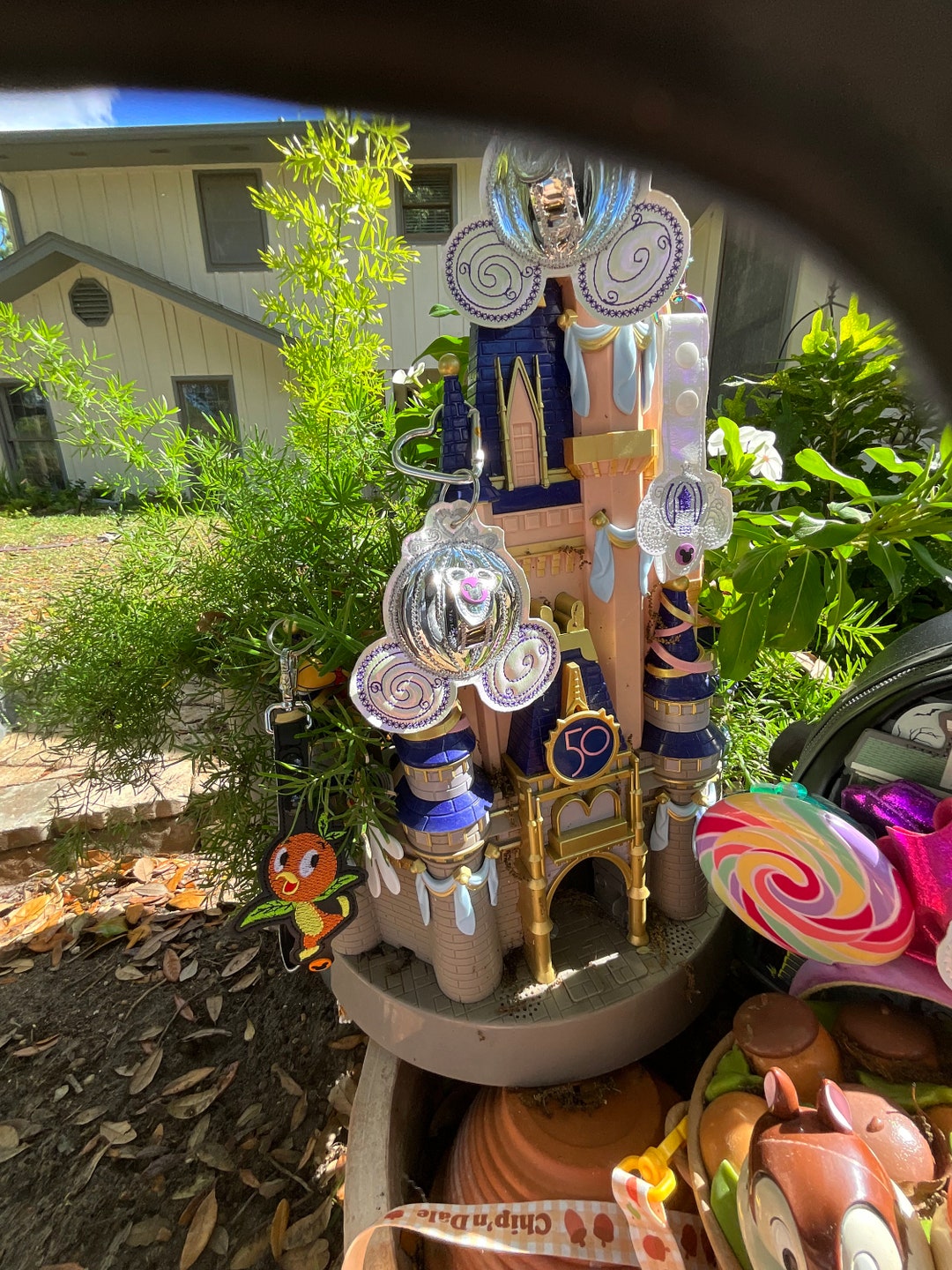 Disney Ear Holders, 100 Years of Wonder Silver Mirror Ears Holders ...