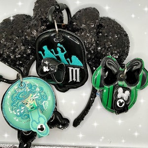 Haunted Mansion Ears Keeper, Madame Leota Ears Holders, Glow in the ...