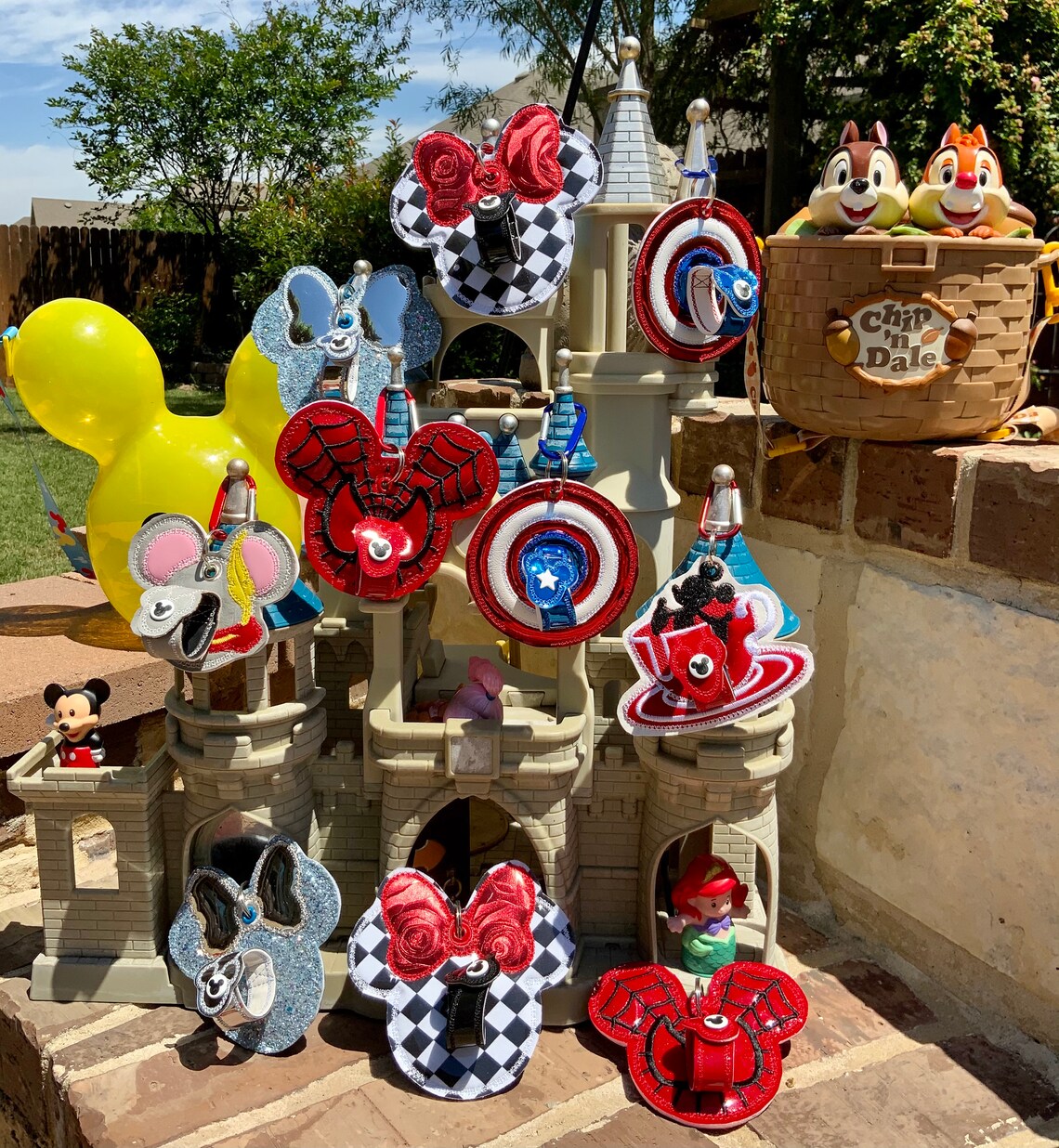 Disney Ears Ear Holder Disney Themed Ear Savers Captain - Etsy