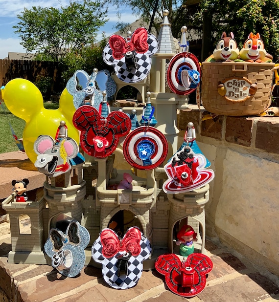 Disney Ears Ear Holder Disney Themed Ear Savers Captain - Etsy