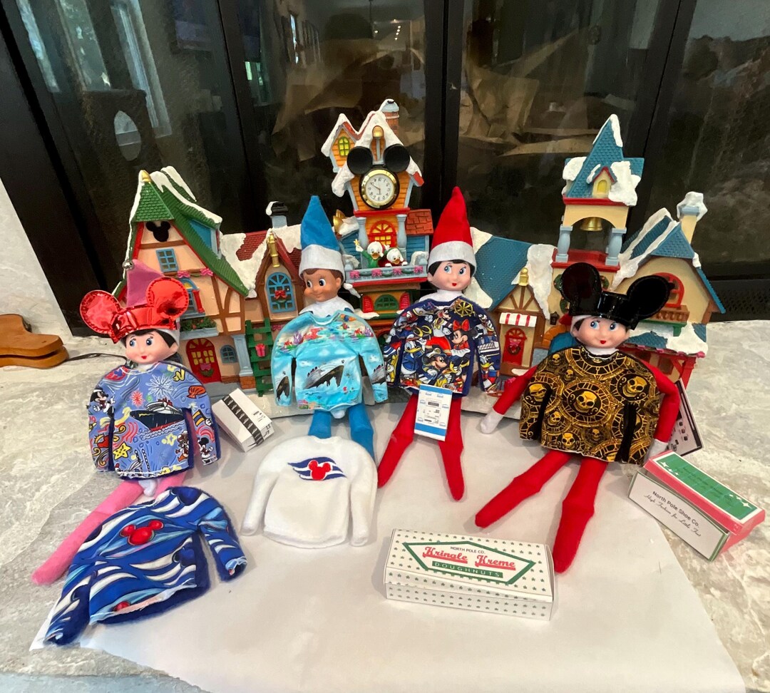 Cruise Wear for Elves, Disney Hotels Resort Wear Elves, Character Elf ...