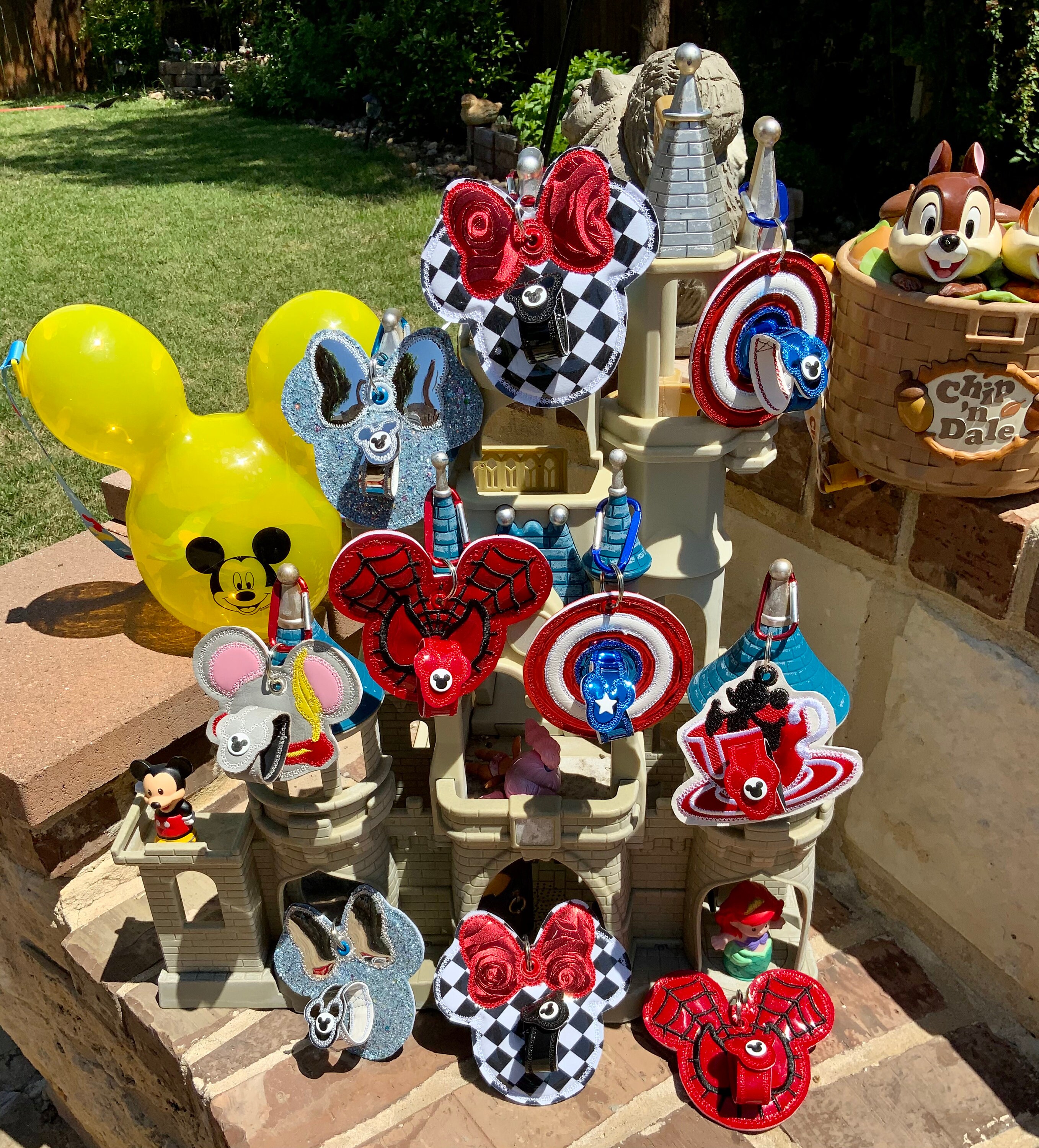 Disney Ears Ear Holder Disney Themed Ear Savers Captain - Etsy