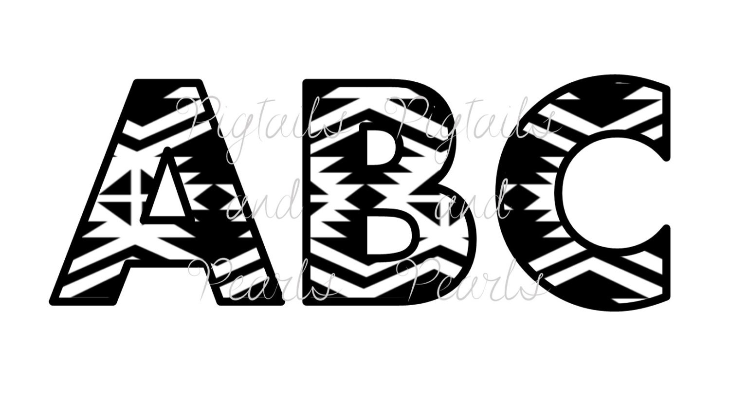 Aztec Alphabet Digital Cut Files Svg and Png , Vinyl Decals, Transfers ...