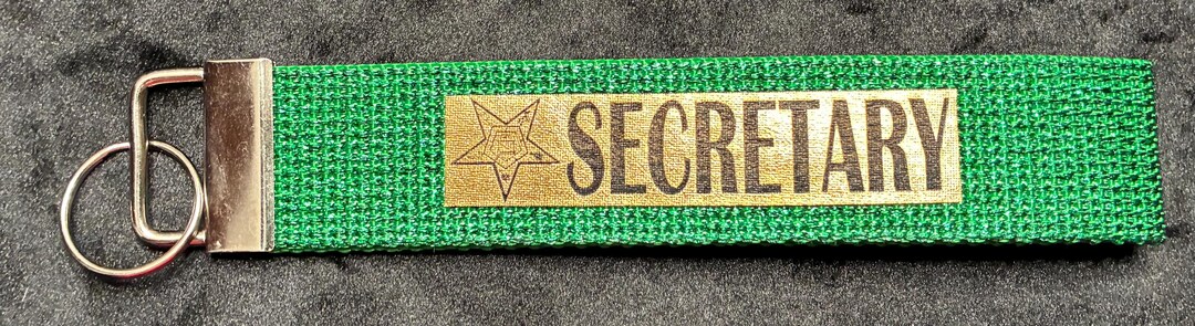 Emerald Green Sparkly Metallic Secretary Order of the Eastern Star ...