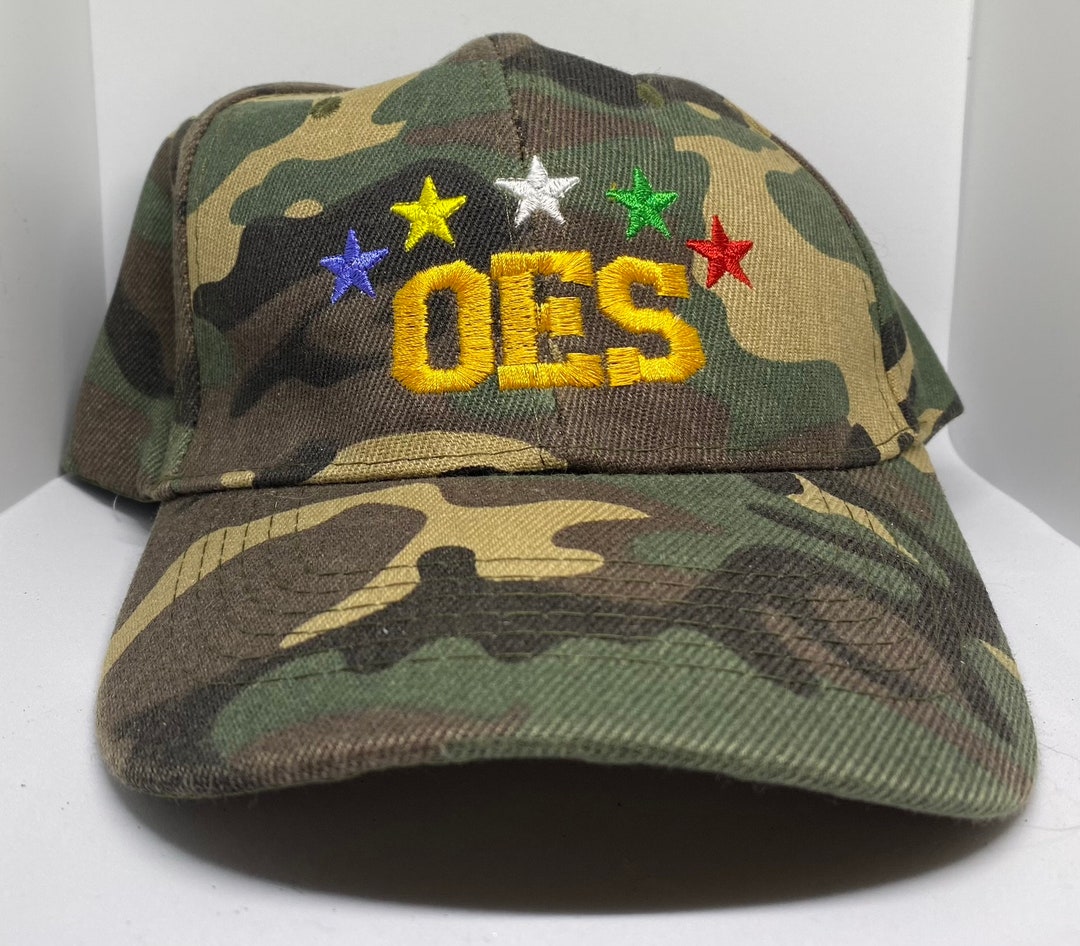 Order of the Eastern Star Past Matron Green Camo Baseball Cap - Etsy
