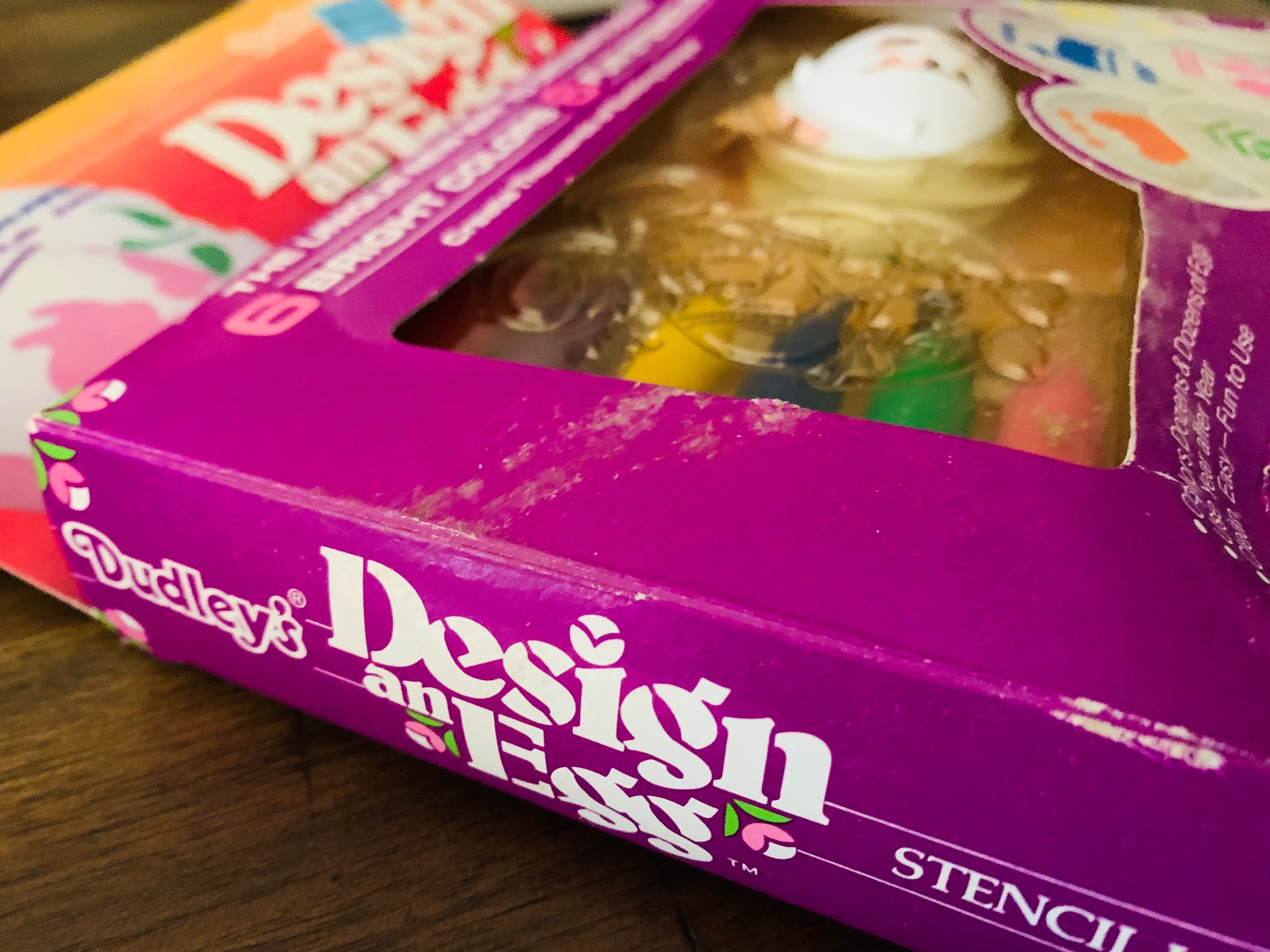 Dudley’s Design an Egg Easter Egg Stencil Kit From the Early 1990’s - Etsy