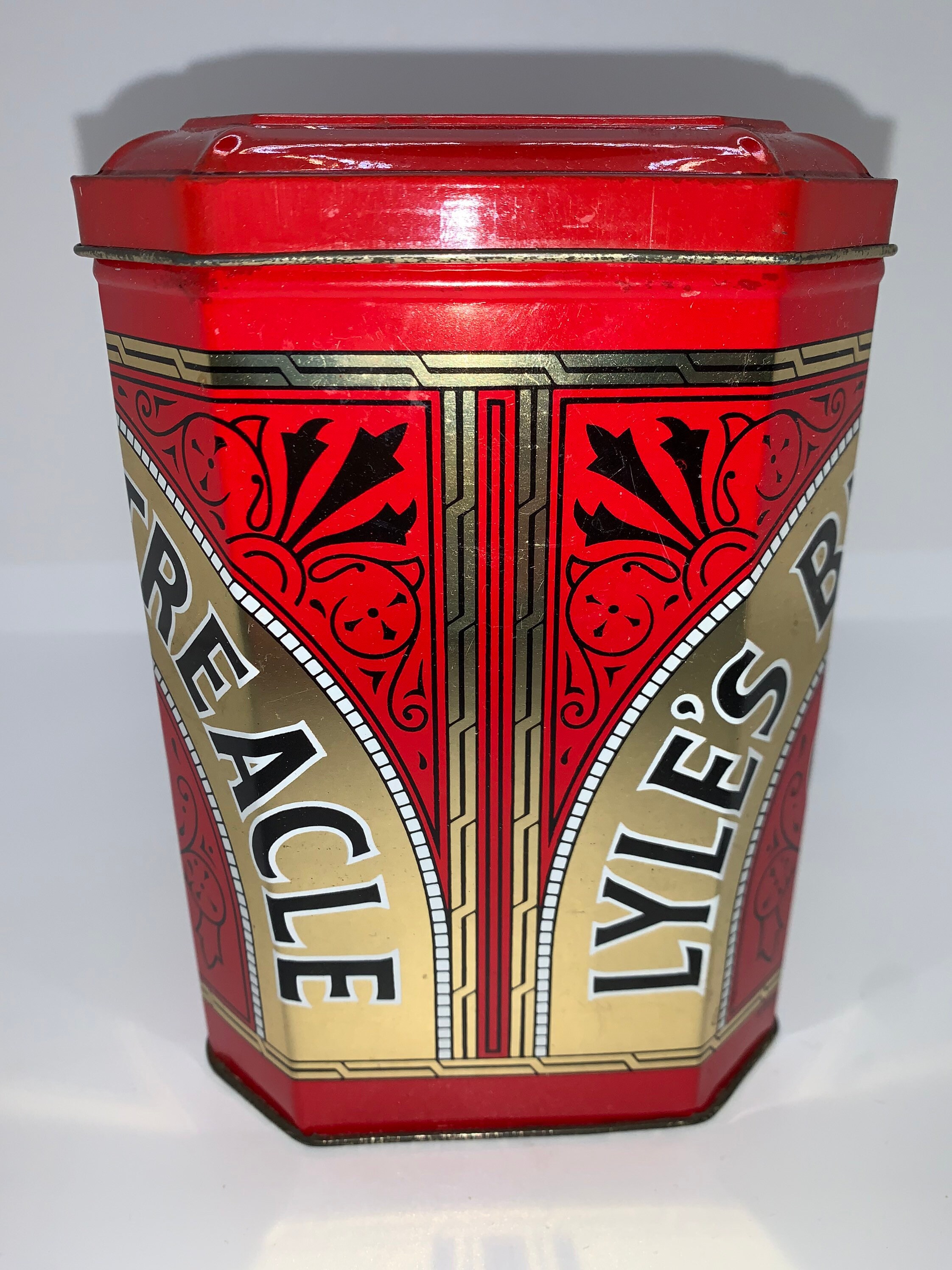 VERY RARE Vintage 1978 Lyle’s Black Treacle Storage Tin Container Made ...
