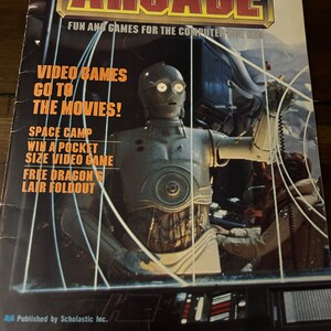 Dynamite Magazine “for the 1980’s Kid” Mr. T Cover Arcade Section 1984 ...