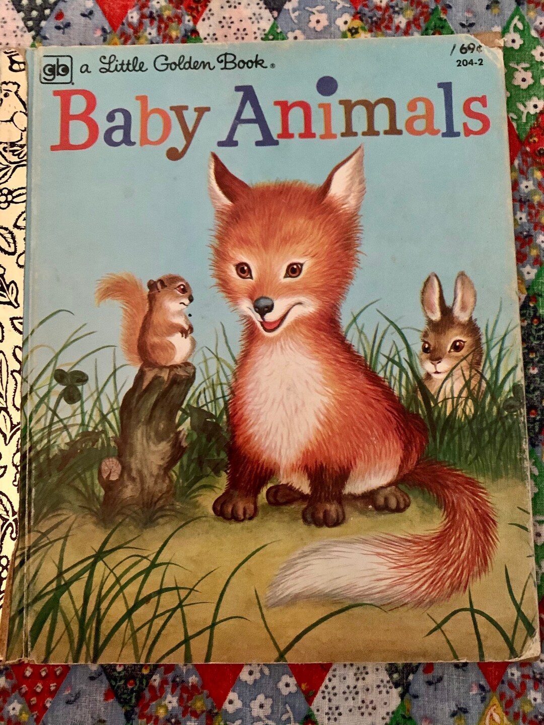 Vintage 1979 Little Golden Book Baby Animals Hardcover Children’s Book ...