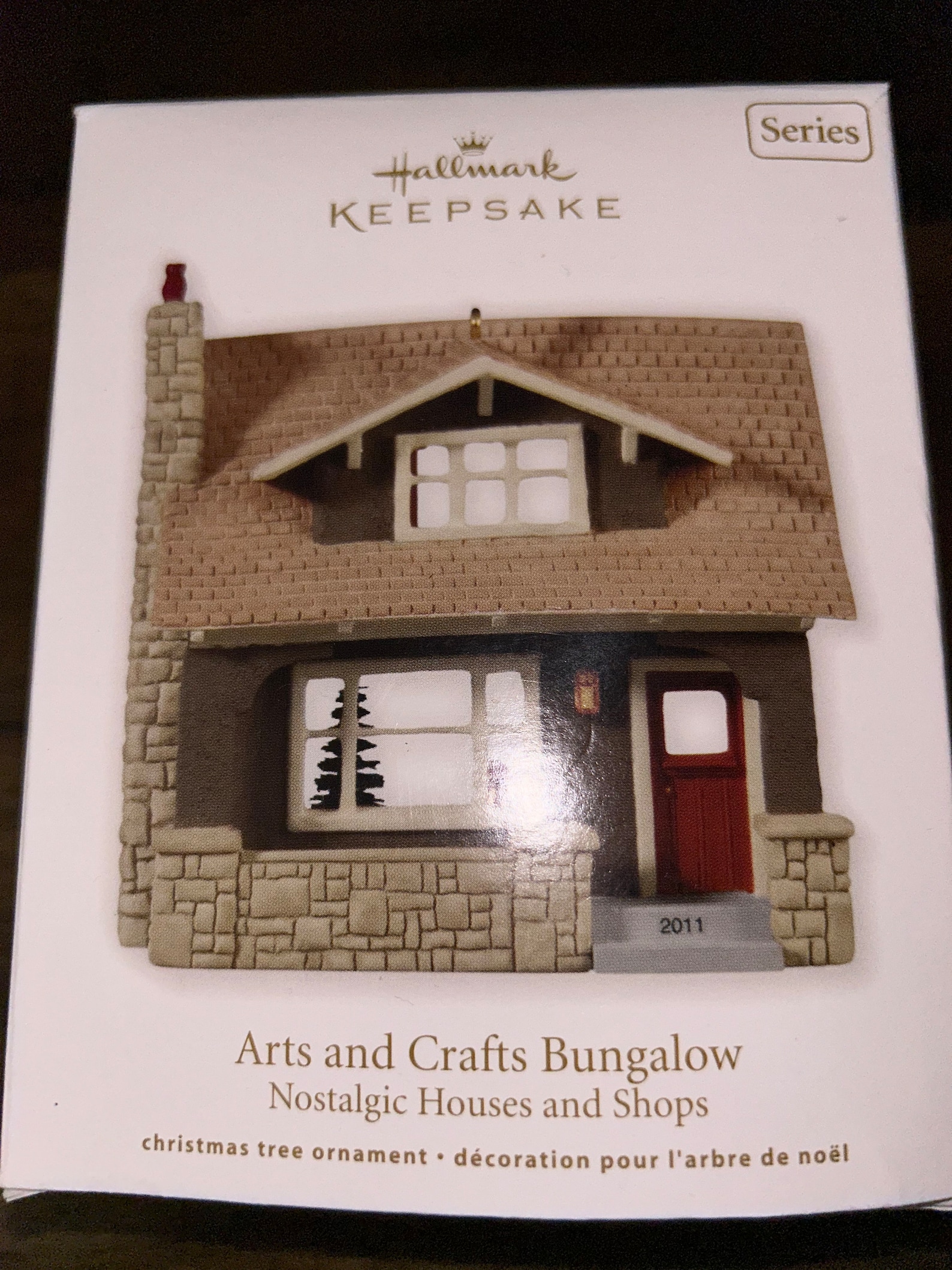 Hallmark Keepsake Arts and Crafts Bungalow 2011 Christmas Ornament - Etsy