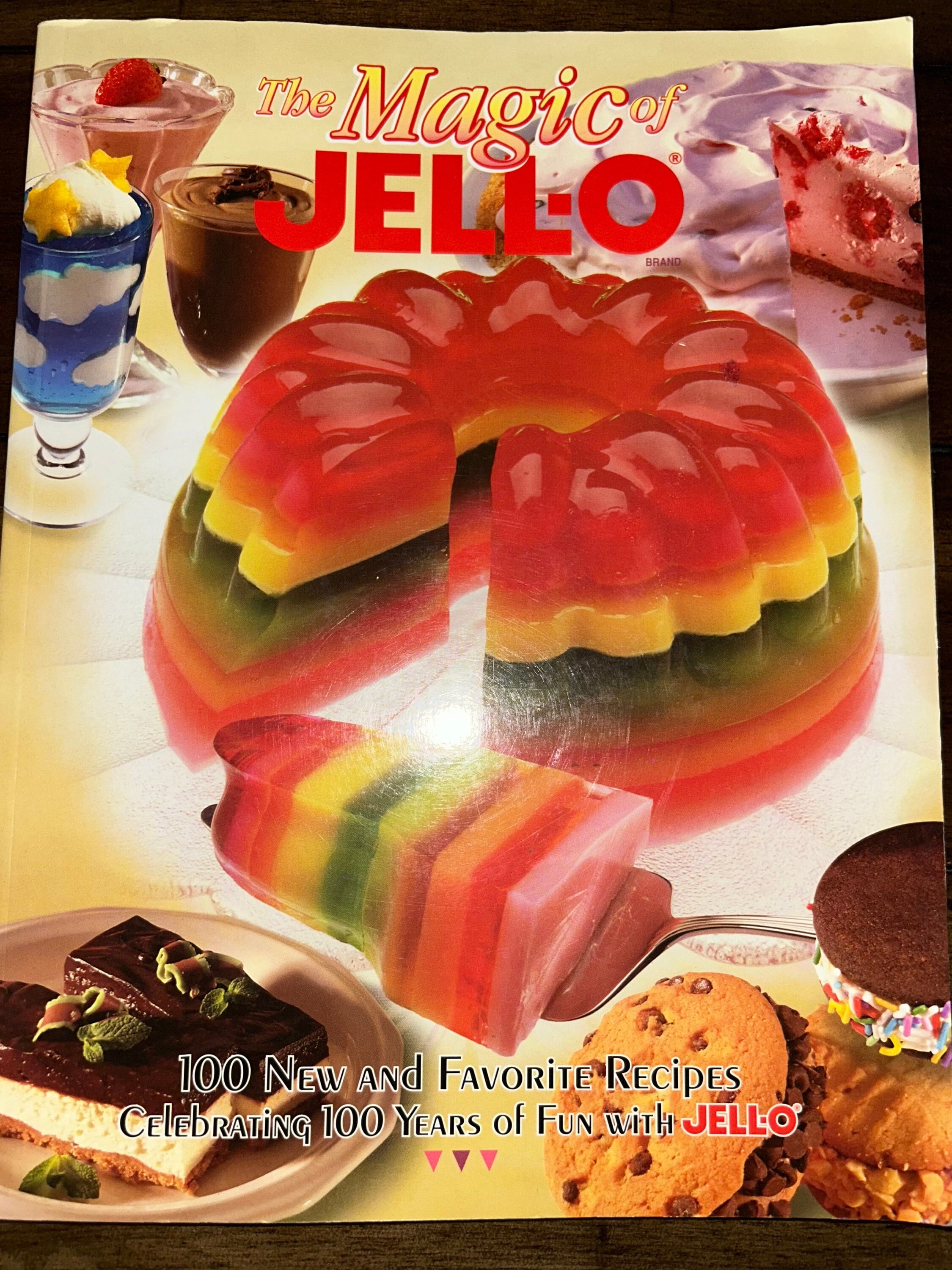 Vintage 1924 Jello Orange Gelatin Dessert Kitchen Decor JELL O