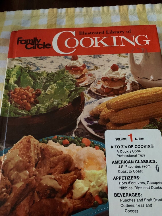Family Circle Illustrated Library of Cooking Vol. 1 1972 | Etsy