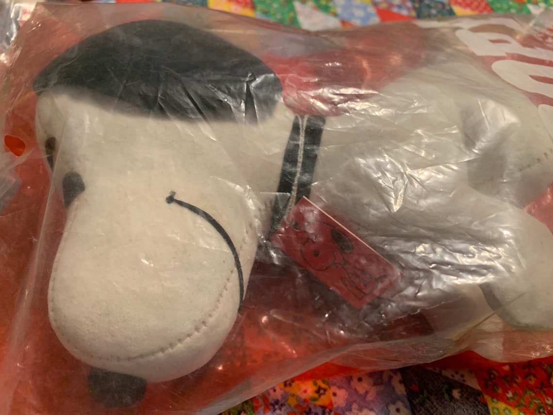 RARE Vintage 1970s Mini 6 Rag Doll Sitting Snoopy Playmate - Etsy