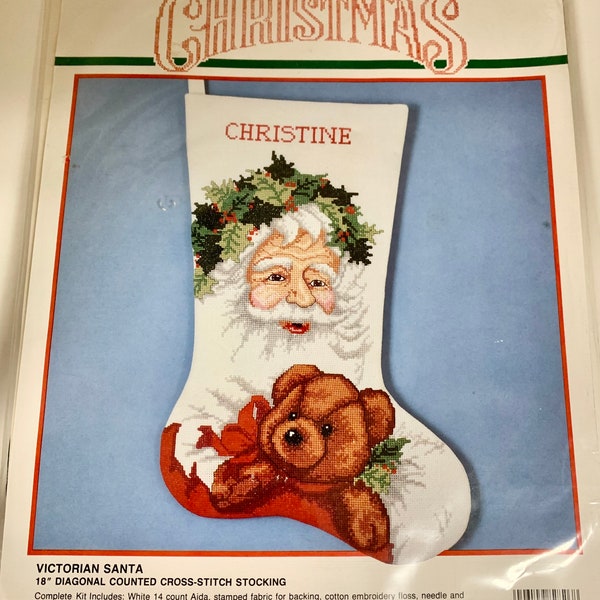 Needlepoint Stocking Kit - Etsy