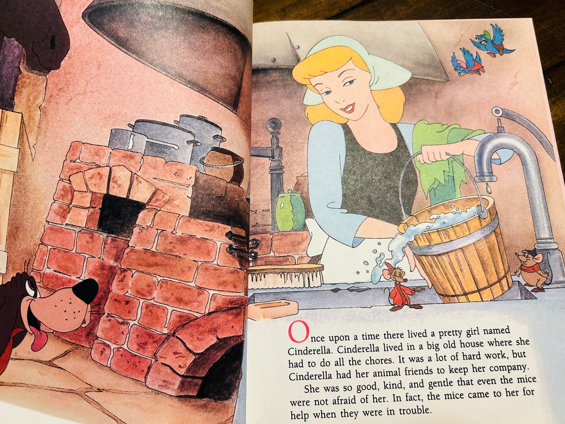 Walt Disney’s Cinderella & Her Animal Friends A Book About Kindness A ...