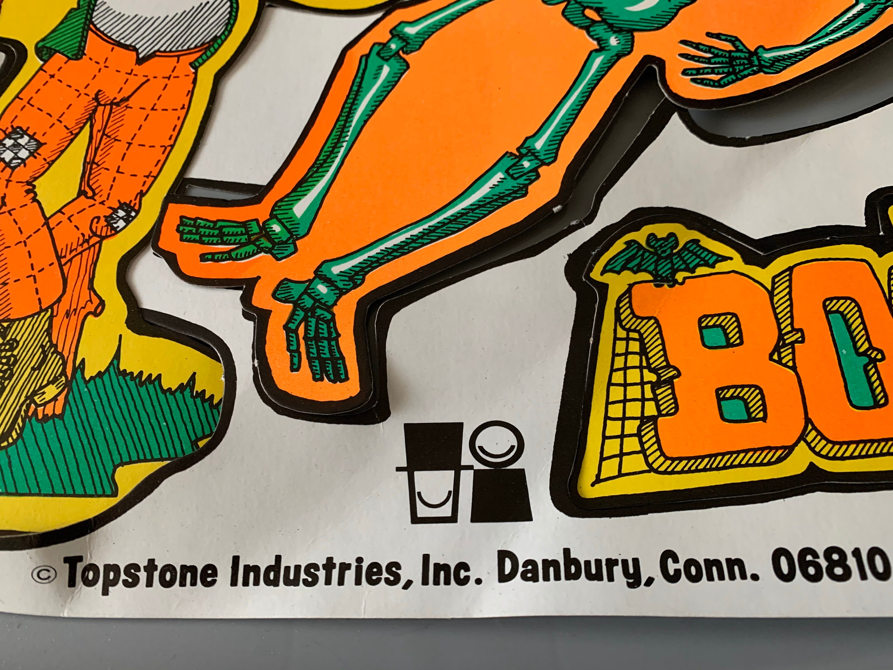 Retro Groovy Halloween Lot Topstone Cut Outs, Pumpkin Candle, and ...