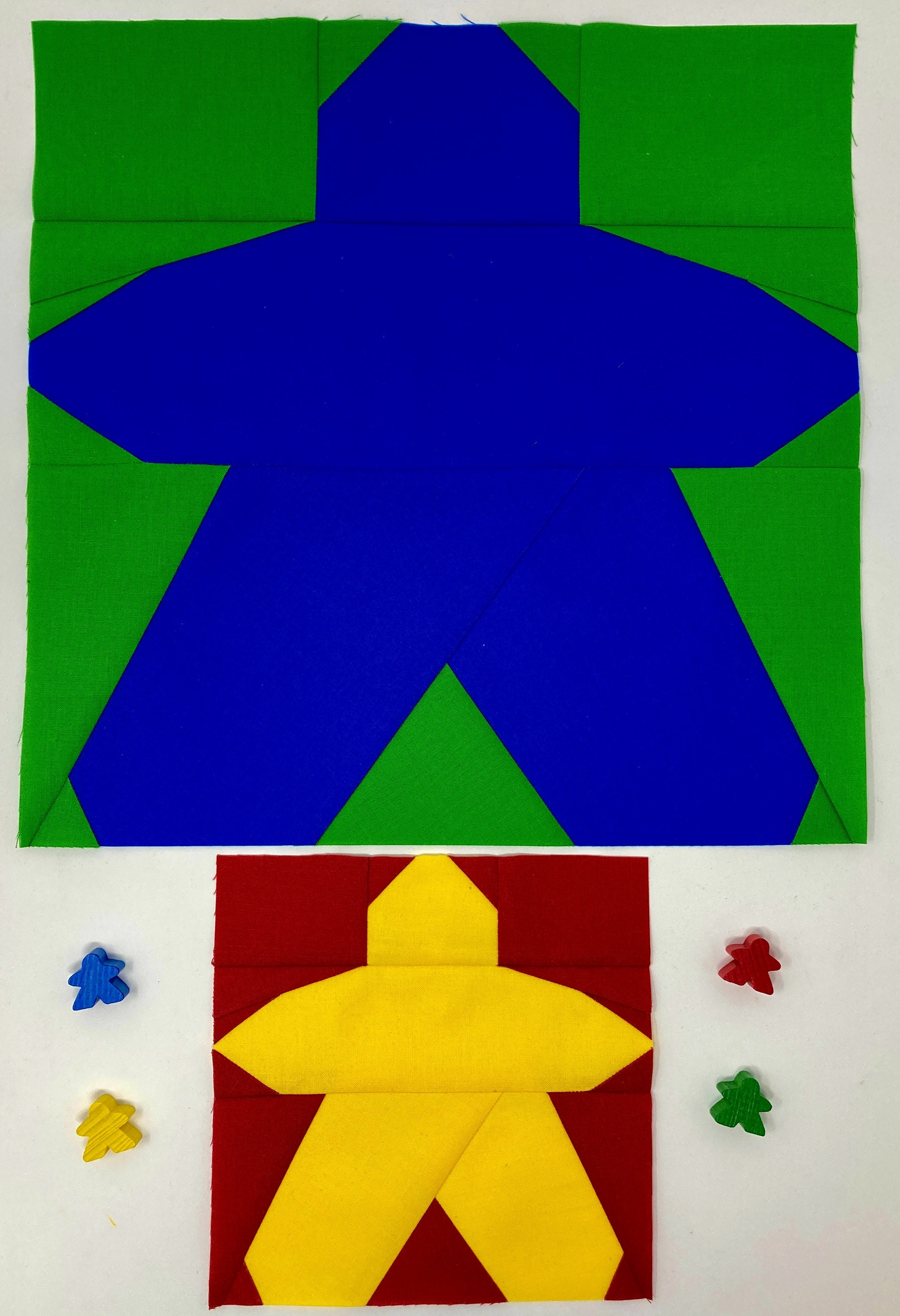 Meeple Game Night Paper Pieced Quilt Block (FPP) (PDF Pattern) - Etsy