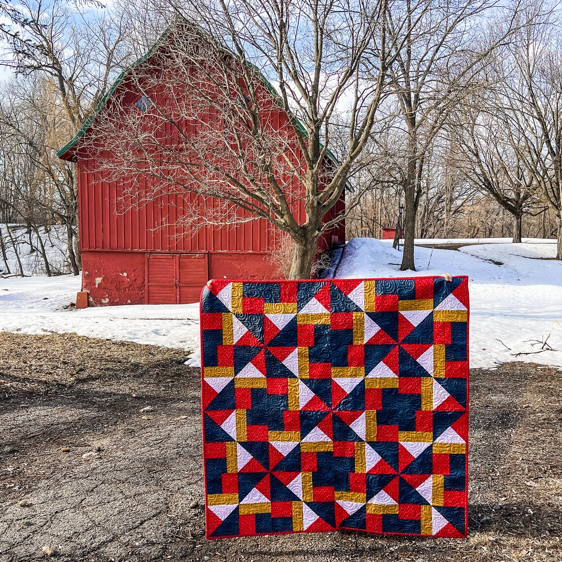 Fair Day - A Modern Quilt Pattern Suitable for Beginners (PDF) - Etsy