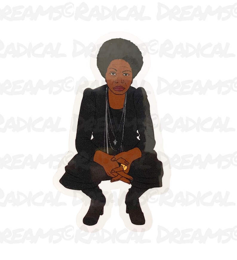 Nina Simone STICKER - Etsy