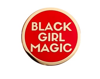 Black Girl Magic Lapel Pin MINT - Etsy