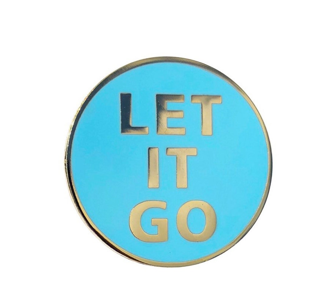 Let It Go Lapel Pin - Etsy