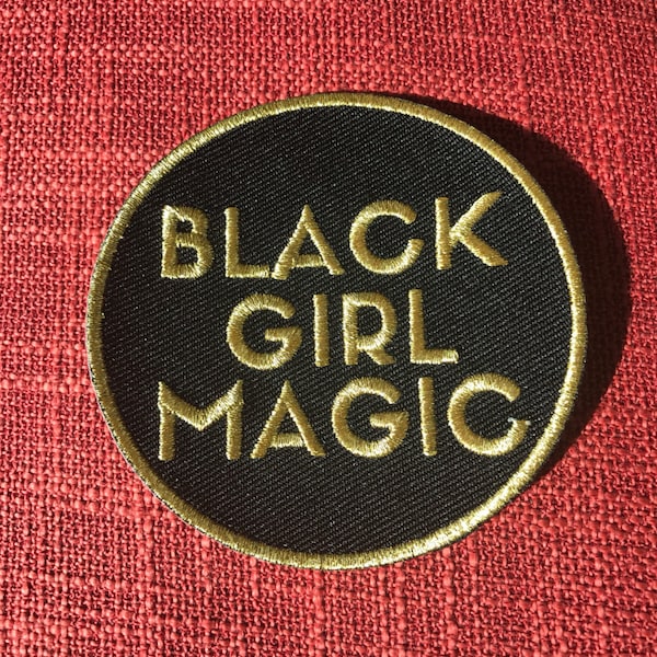 Black Girl Embroidery Patch - Etsy